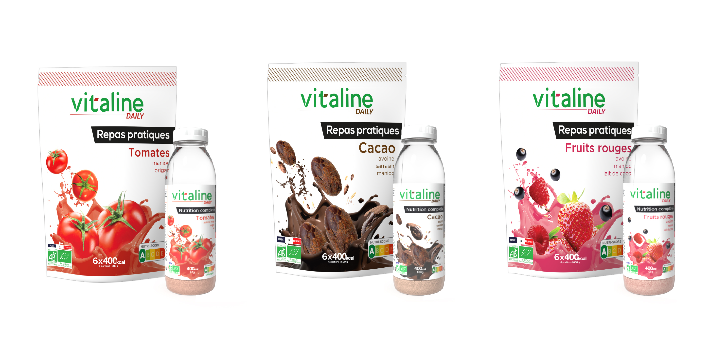 Daily Bottles and Pouches – Vitaline